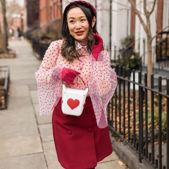 Jeff Wan | Bags | Jeff Wan Lunch Box Heart Crossbody | Poshmark